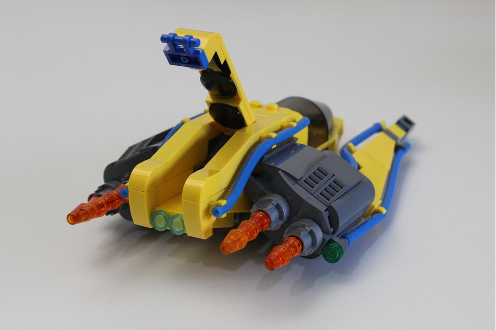 Lego Moc Pneumatic Scout By Popperofcorn Rebrickable Build With Lego