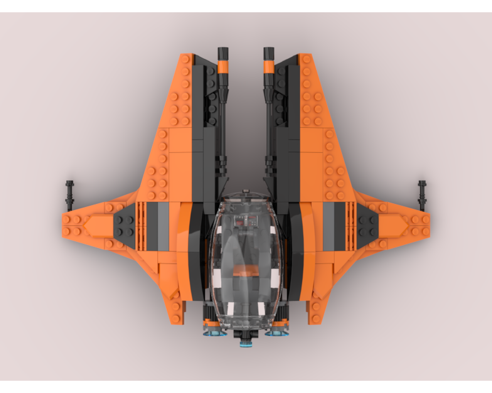 LEGO MOC Kai-Tu Kinshara's Interceptor by Peckerton | Rebrickable ...