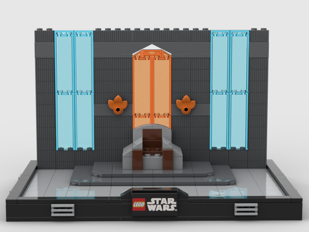 LEGO MOC Mandalore Throne Room Diorama by steineonkel | Rebrickable ...