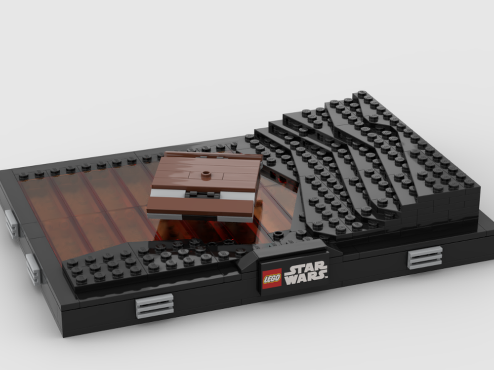 LEGO MOC Duel on Mustafar Diorama by steineonkel | Rebrickable - Build ...