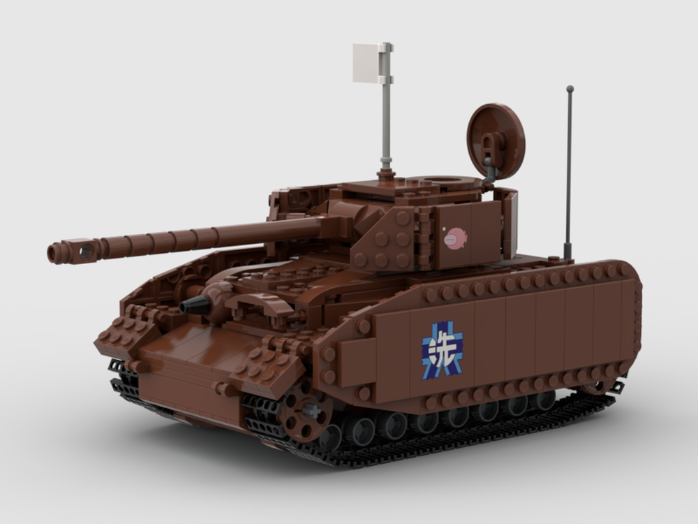 Lego Moc Panzer Iv Ausf H Girlsundpanzer By Jameshigson0512