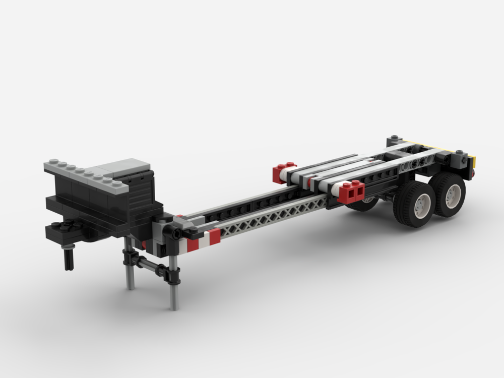 LEGO MOC Container Trailer by owstin | Rebrickable - Build with LEGO