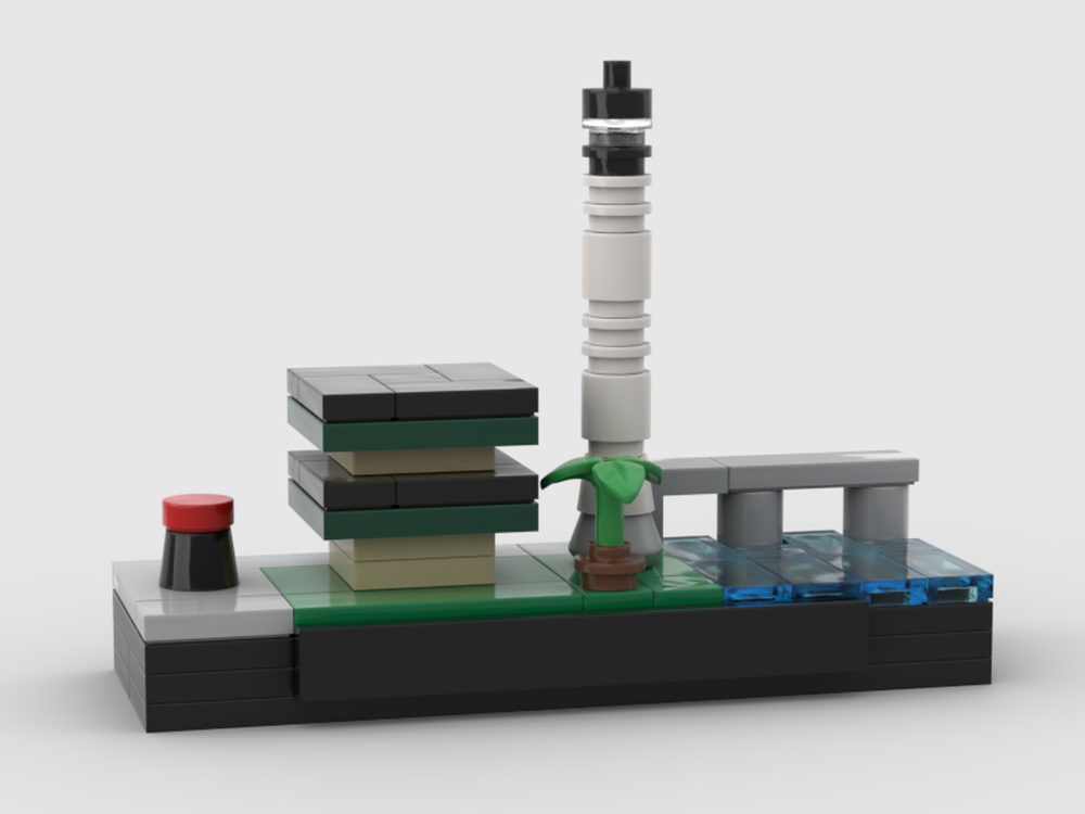 LEGO MOC Key West Skyline by THE BRICKITECT | Rebrickable - Build with LEGO