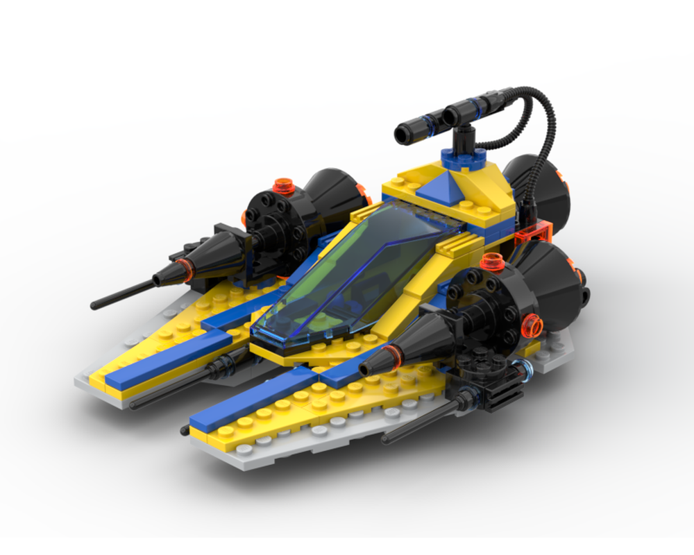 LEGO MOC Unitron Uniceptor by Mikey_Brickalloti | Rebrickable - Build ...
