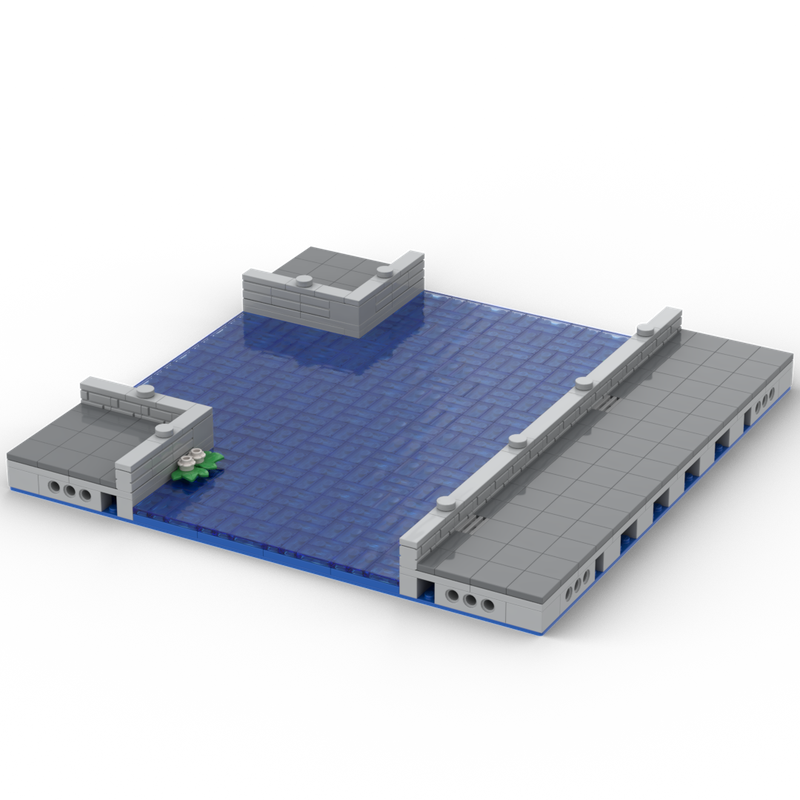 LEGO MOC MILS Canal (32x32) T-junction by Hannas.Beverly.Bricks ...