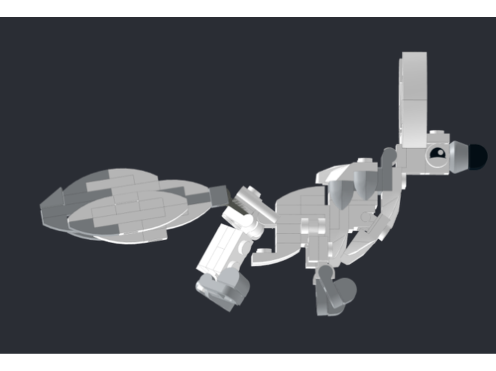 LEGO MOC Arctic Fox by Space_Steave | Rebrickable - Build with LEGO