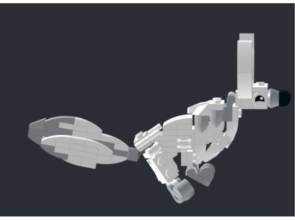 LEGO MOC Arctic Fox by Space_Steave | Rebrickable - Build with LEGO