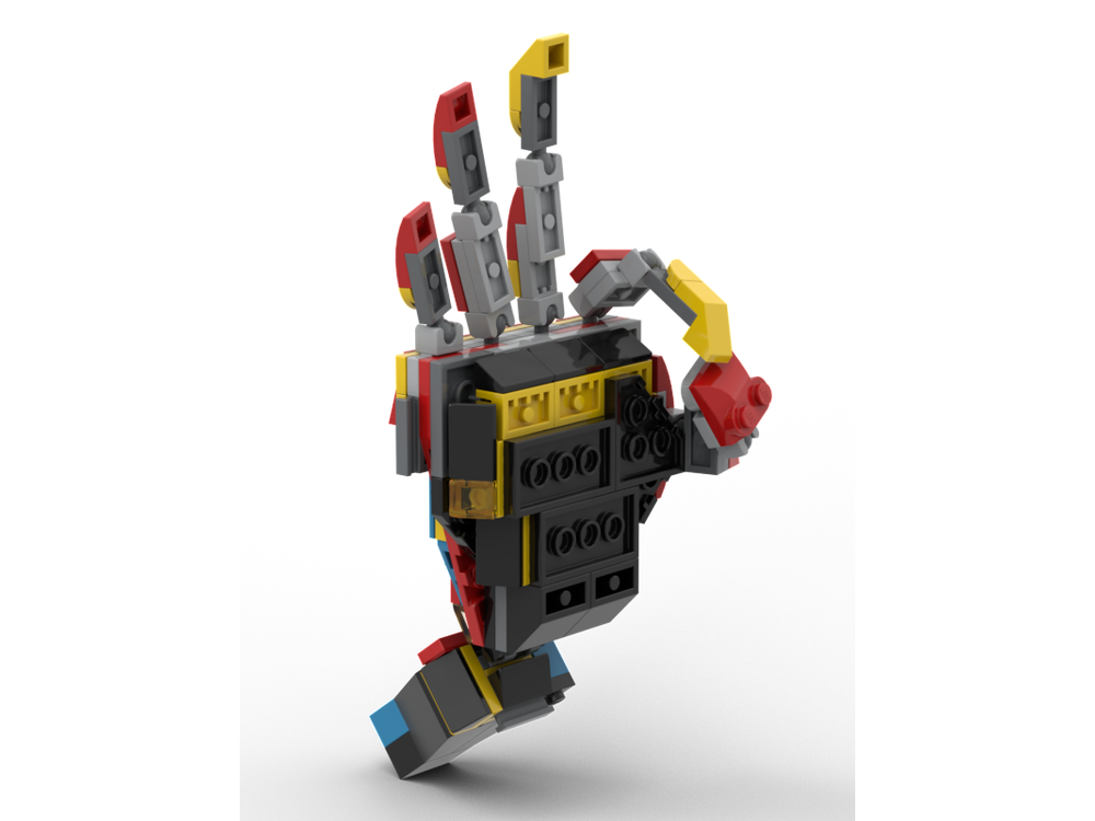 LEGO MOC 31124 Right Hand by zengogobrick | Rebrickable - Build with LEGO