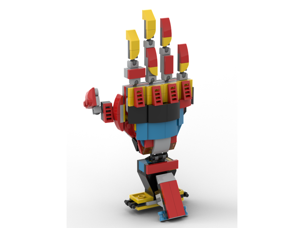 LEGO MOC 31124 Right Hand by zengogobrick | Rebrickable - Build with LEGO