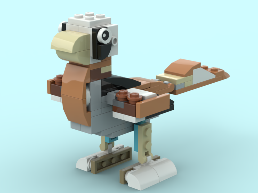 LEGO MOC 31137 Hawfinch by Pikminfan67 | Rebrickable - Build with LEGO