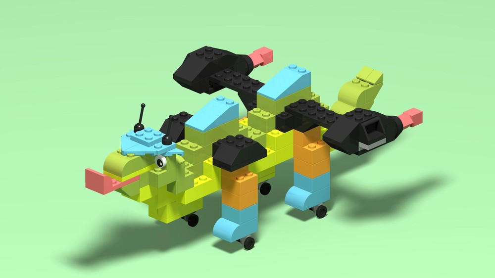 LEGO MOC 11027 Dragon by mattking4 | Rebrickable - Build with LEGO