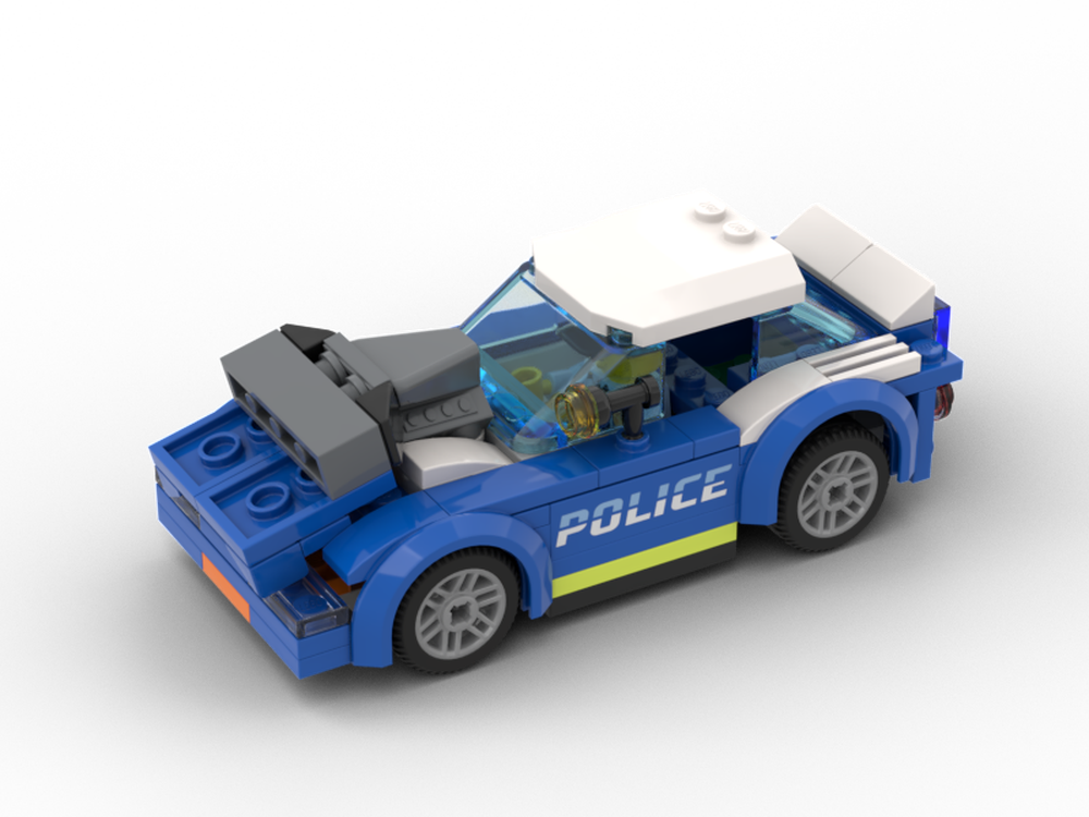 Lego Moc 60312 Street Drag Racer By Hoppepe Rebrickable Build