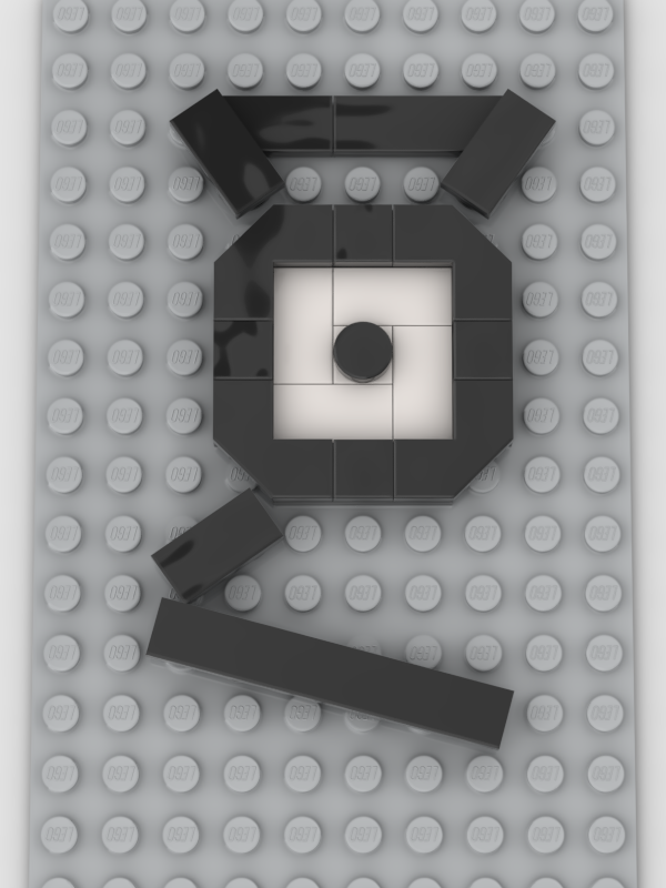 LEGO MOC G unown by two.heads.minifig | Rebrickable - Build with LEGO