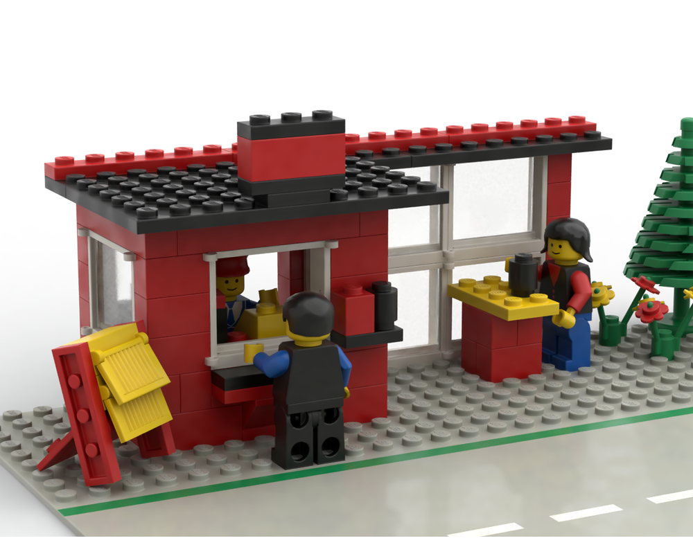 LEGO MOC 379 Kiosk by se1977 | Rebrickable - Build with LEGO