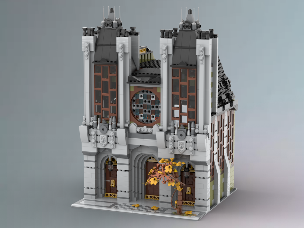 LEGO MOC-147674 Modular Church - Rebuild for 10273-1: Haunted House by ...