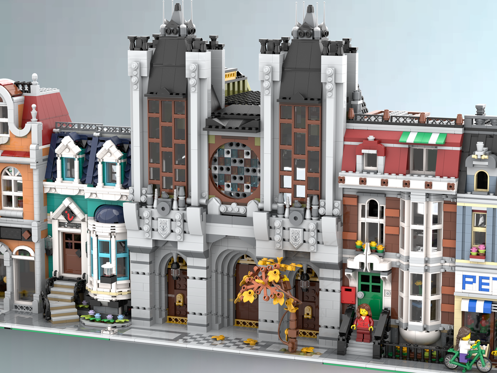 LEGO MOC Modular Church - Rebuild for 10273-1: Haunted House by ...