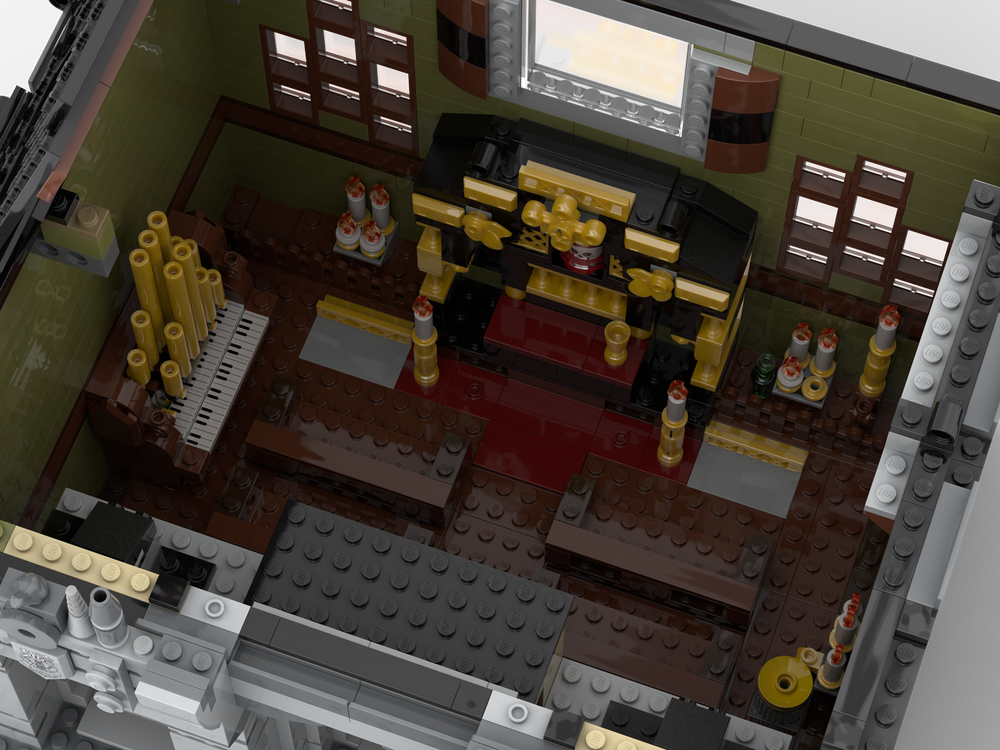 LEGO MOC Modular Church - Rebuild for 10273-1: Haunted House by ...