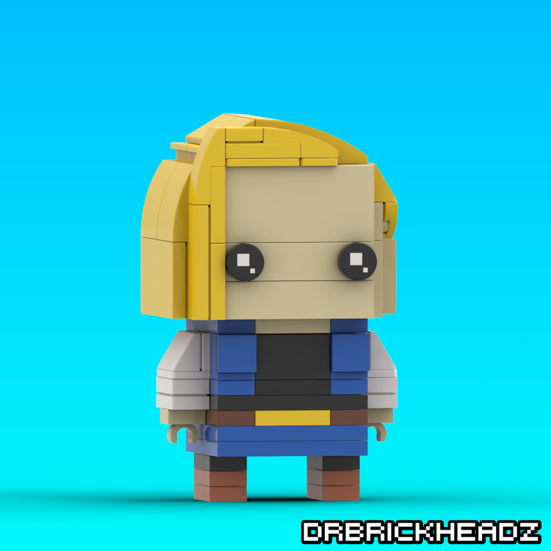 LEGO MOC Android 18 (Dragon Ball Z) Brickheadz by DrBrickheadz ...