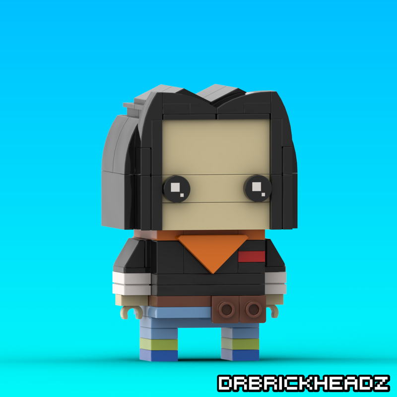 LEGO MOC Android 17 (Dragon Ball Z) Brickheadz by DrBrickheadz ...