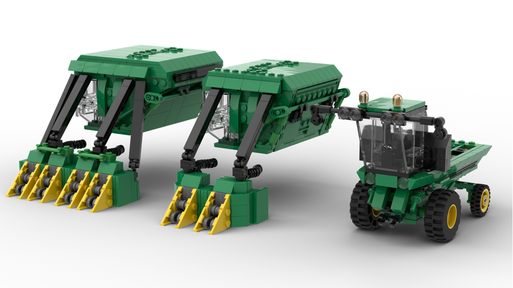 LEGO MOC John Deere 9930 Cotton Harvester (2 versions) by Yellow.LXF ...