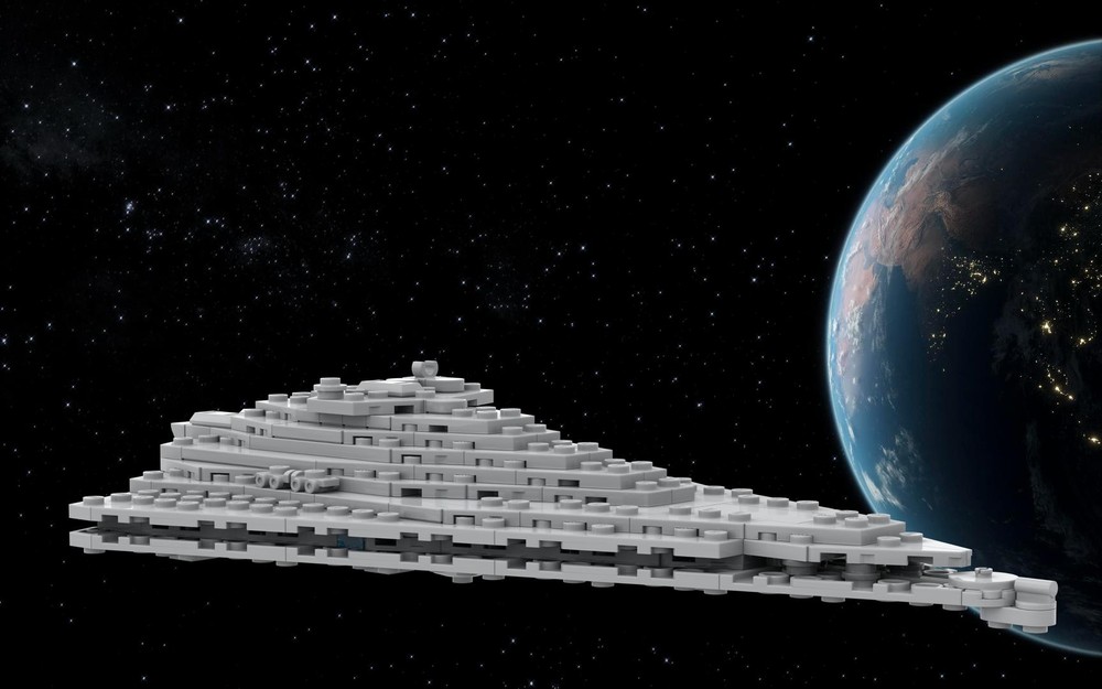 LEGO MOC Mini Star Destroyer Resurgent by DiZi_77 | Rebrickable - Build ...