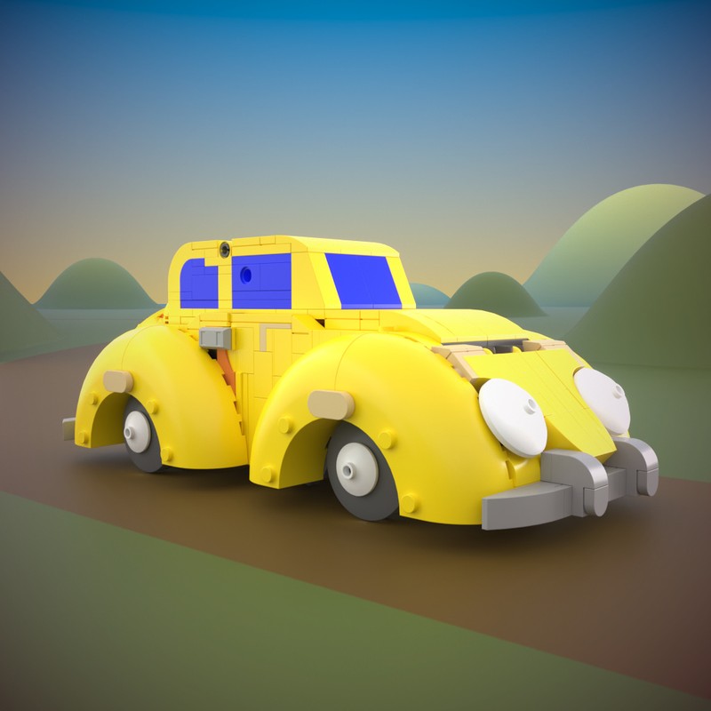 LEGO MOC CBB08 Pollinator G1-inspired Transformable SD Bumblebee by ...