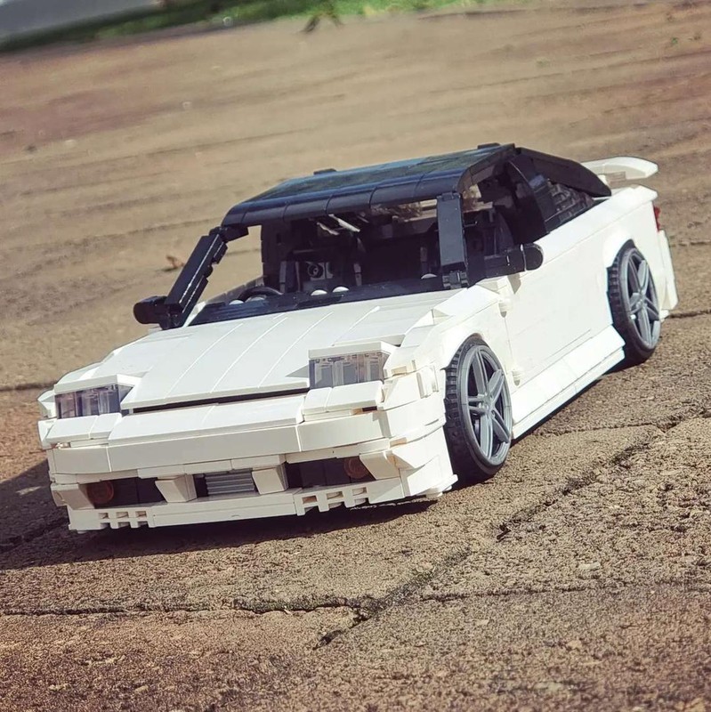 LEGO MOC Nissan Silvia 240SX by Bens Lego Cars | Rebrickable - Build ...