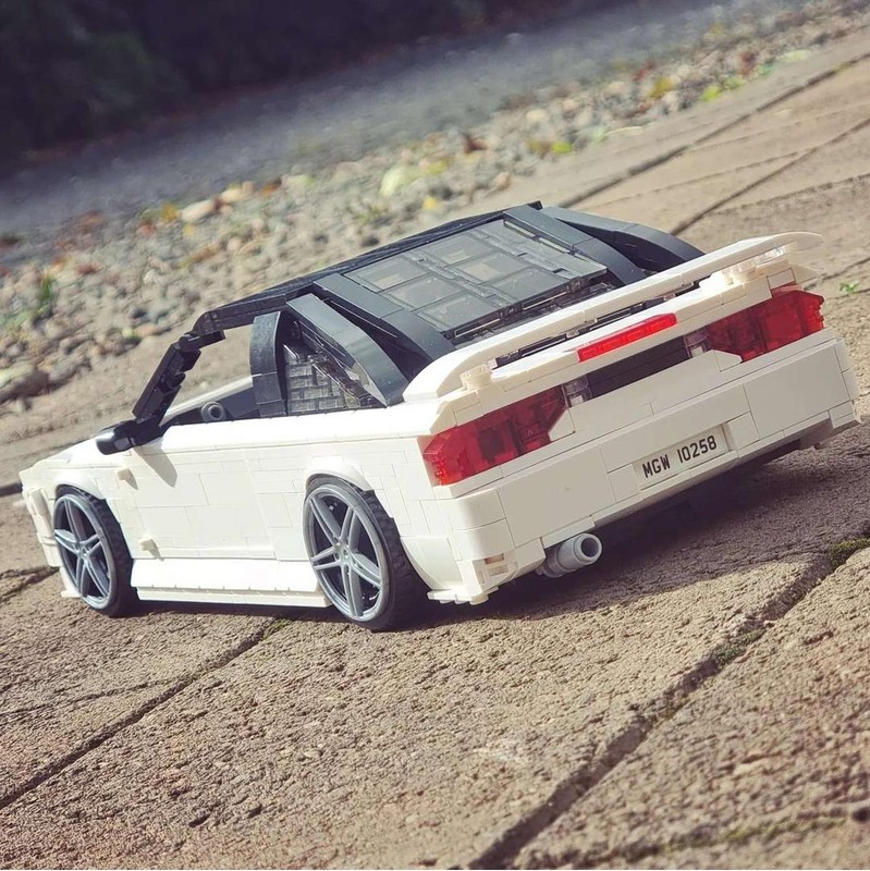 LEGO MOC Nissan Silvia 240SX by Bens Lego Cars | Rebrickable - Build ...