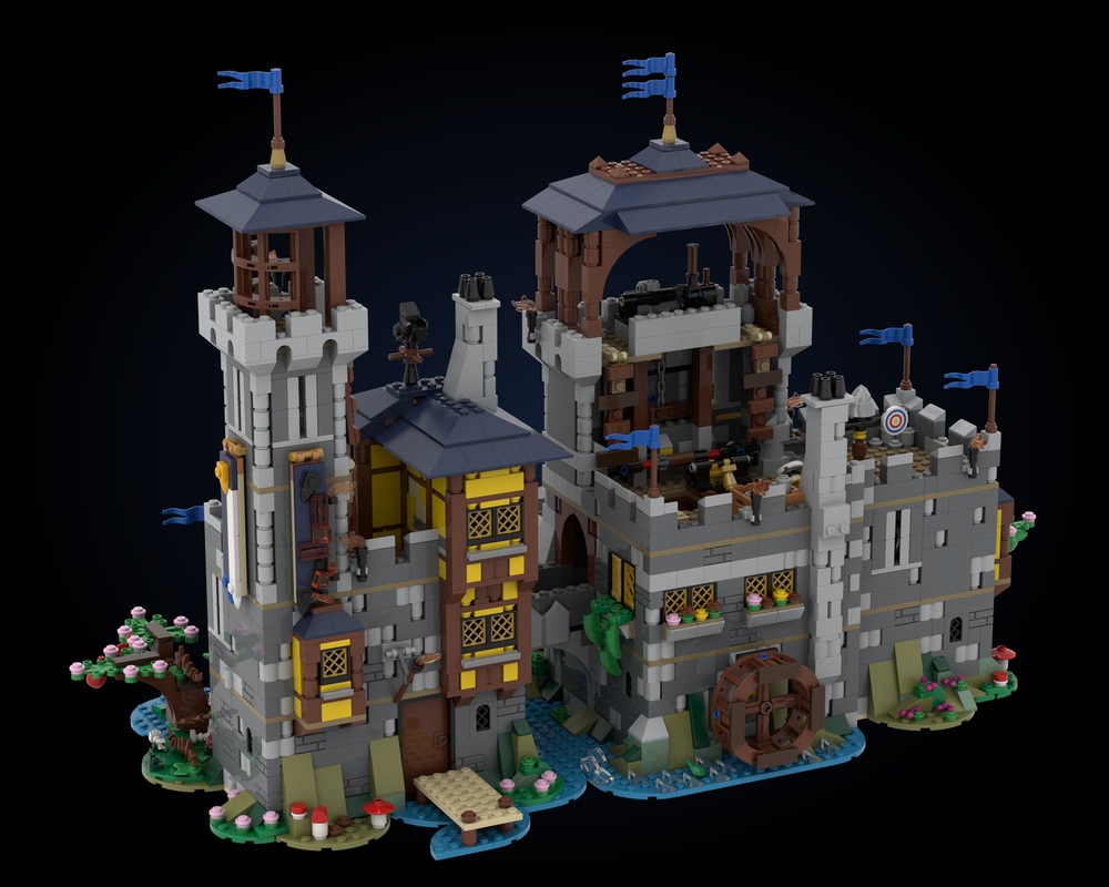 LEGO MOC Black Falcon Lord's Castle by Nightlord_Builds | Rebrickable ...