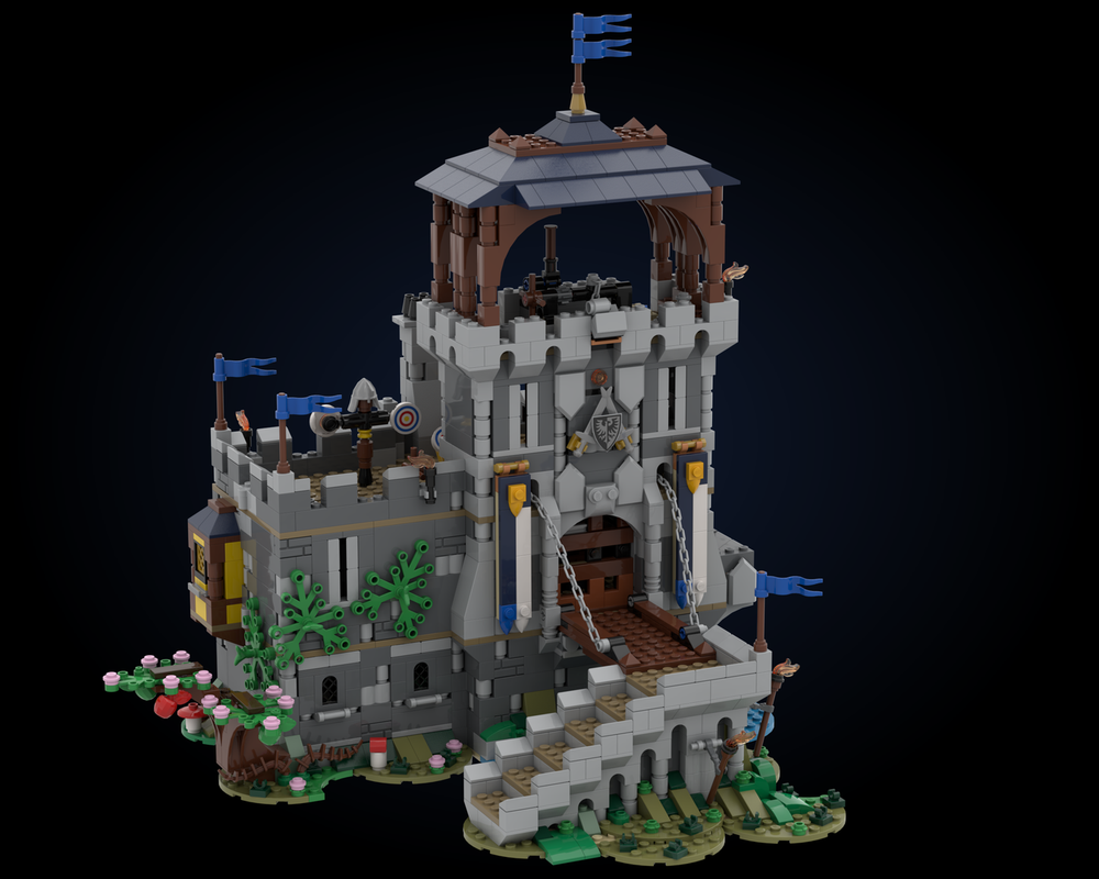 LEGO MOC Black Falcon Lord's Castle by Nightlord_Builds | Rebrickable ...