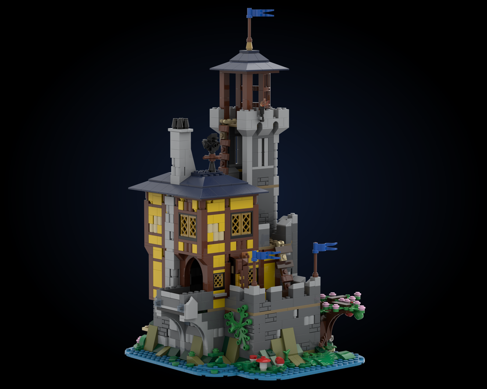 LEGO MOC-147712 Black Falcon Lord's Castle by Nightlord_Builds ...
