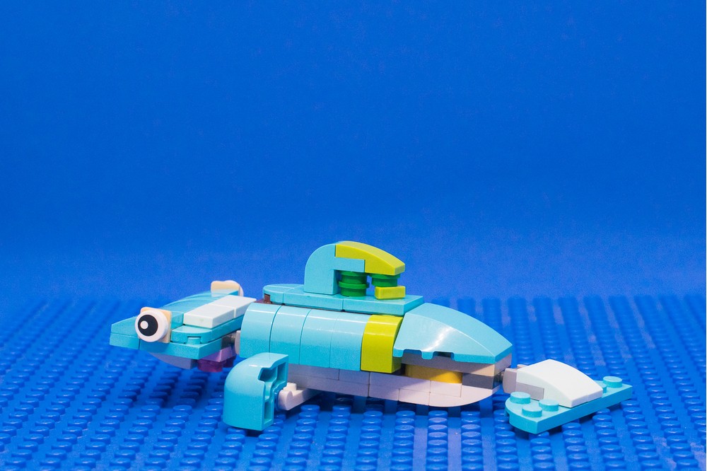 LEGO MOC Hammerhead shark by Rovel | Rebrickable - Build with LEGO