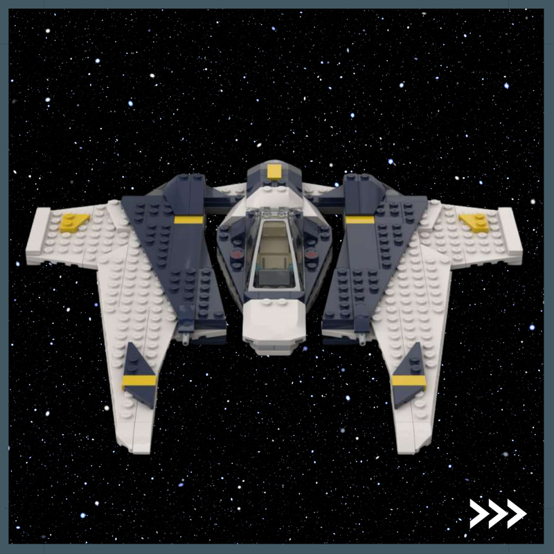 LEGO MOC Fenn Rau's Fang Fighter by debroglie_brix | Rebrickable ...