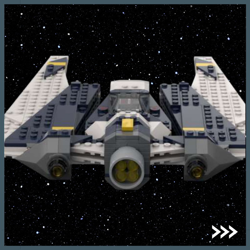 LEGO MOC Fenn Rau's Fang Fighter by debroglie_brix | Rebrickable ...