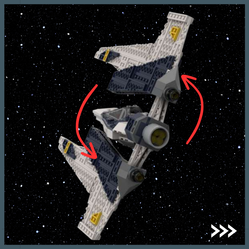 LEGO MOC Fenn Rau's Fang Fighter by debroglie_brix | Rebrickable ...