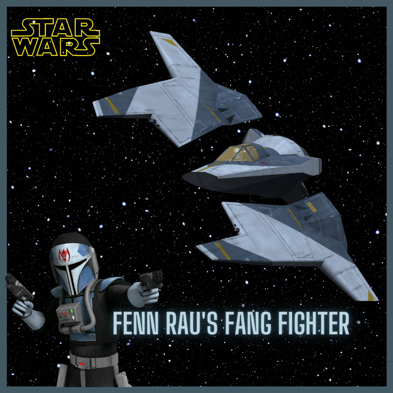 LEGO MOC Fenn Rau's Fang Fighter by debroglie_brix | Rebrickable ...
