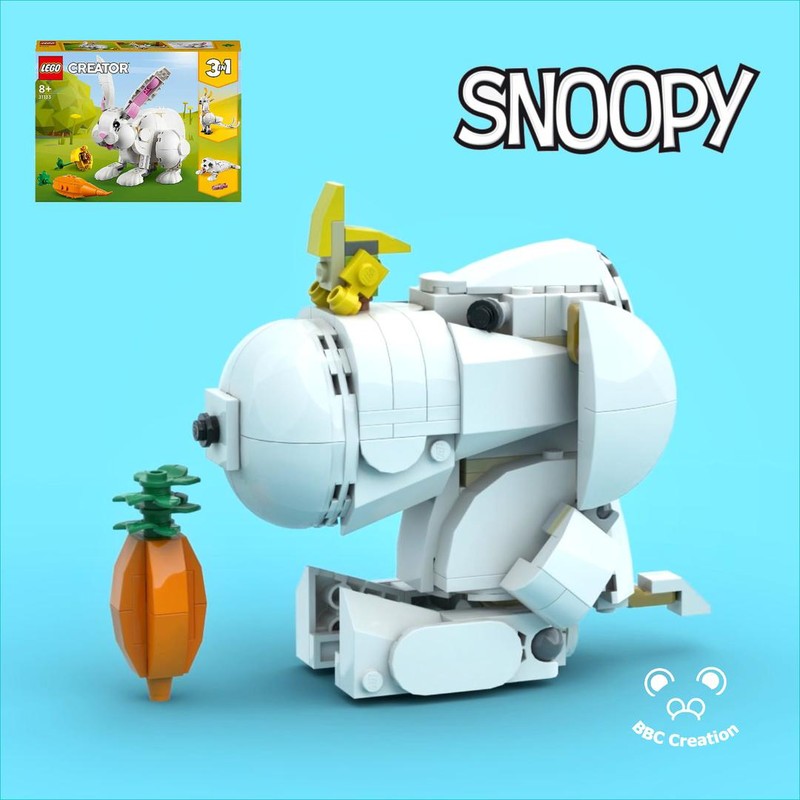 LEGO MOC Snoopy by bbchai | Rebrickable - Build with LEGO