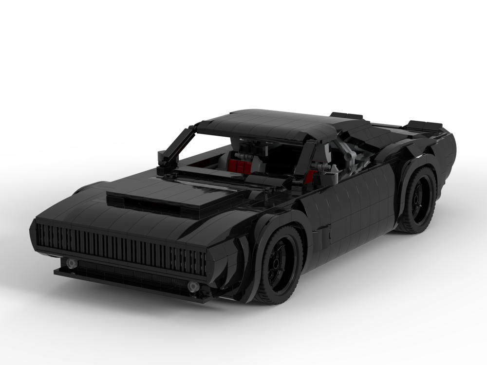 LEGO MOC SEMA Concept Muscle Car by Linse | Rebrickable - Build with LEGO