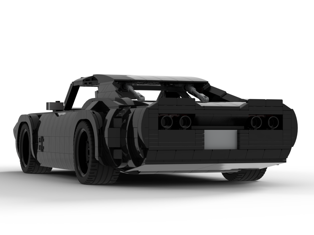 Lego Moc Sema Concept Muscle Car By Linse Rebrickable Build With Lego