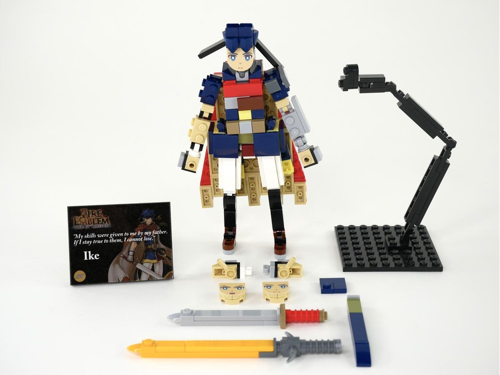 LEGO MOC Ike - Fire Emblem Path of Radiance by StudWorks | Rebrickable ...