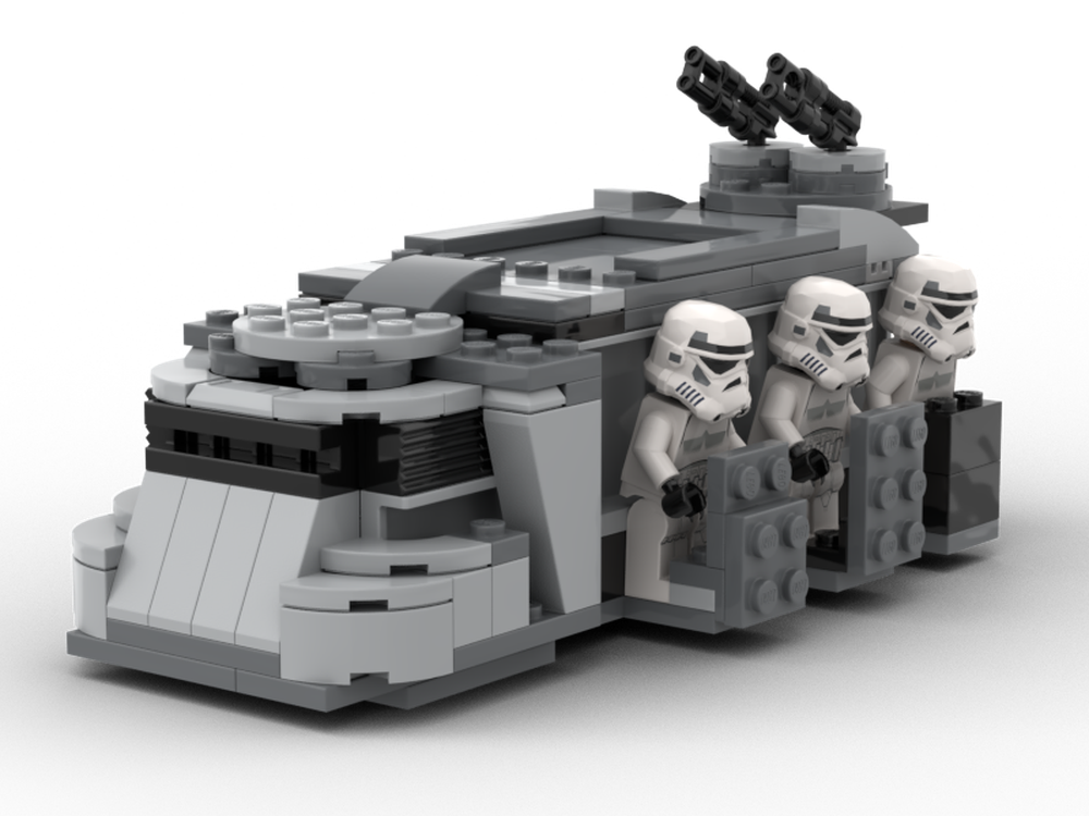 Lego Moc Imperial Troop Transport 75324 Dark Trooper Attack Alternate