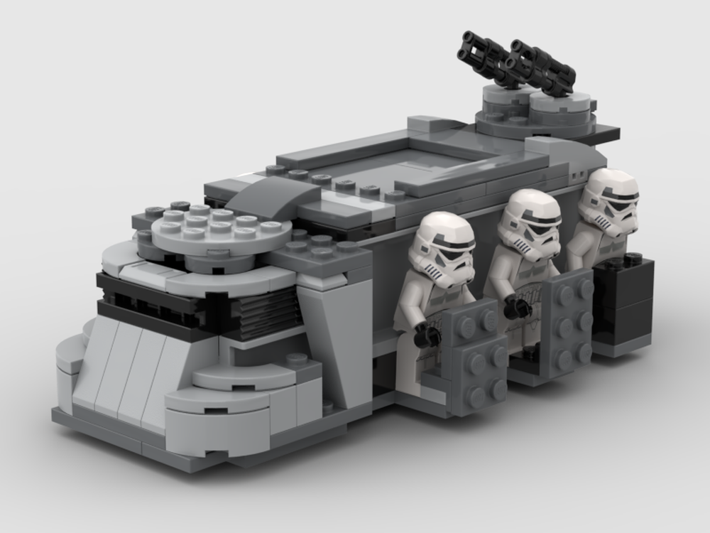 Lego Moc Imperial Troop Transport 75324 Dark Trooper Attack Alternate