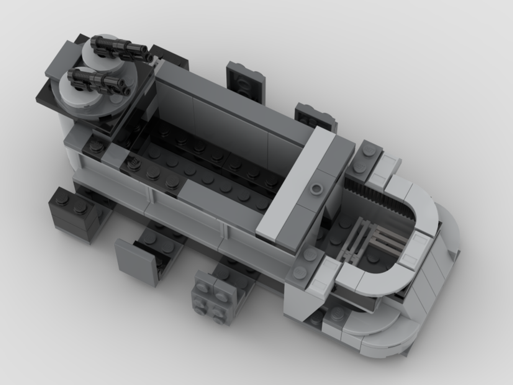 Lego Moc Imperial Troop Transport 75324 Dark Trooper Attack Alternate