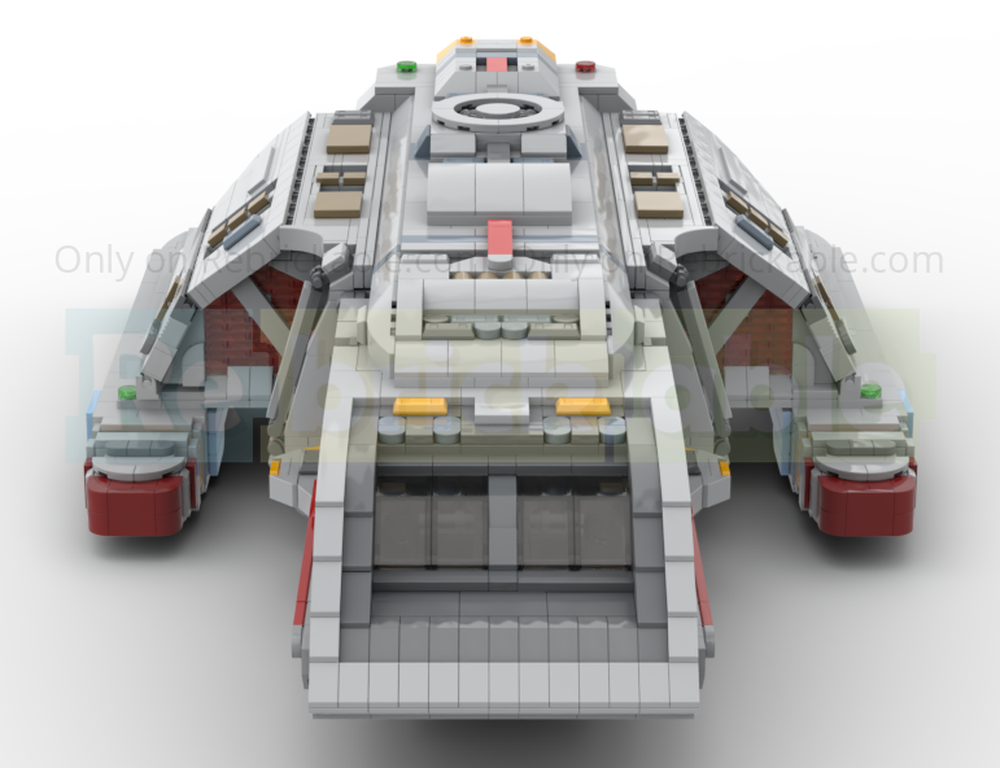 LEGO MOC Star Trek Runabout by Sendek | Rebrickable - Build with LEGO