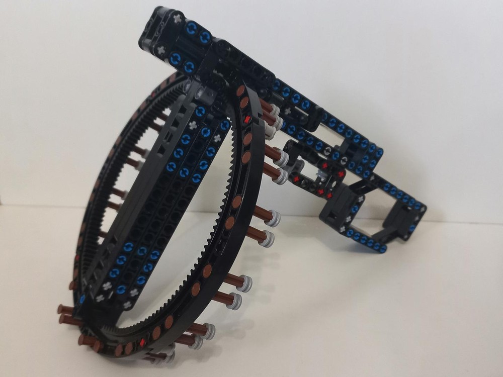 LEGO MOC Machine gun. Пулемёт by L_T_F_K | Rebrickable - Build with LEGO