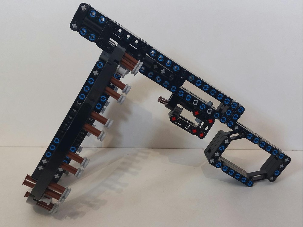 Lego Moc Machine Gun Пулемёт By Ltfk Rebrickable Build With Lego