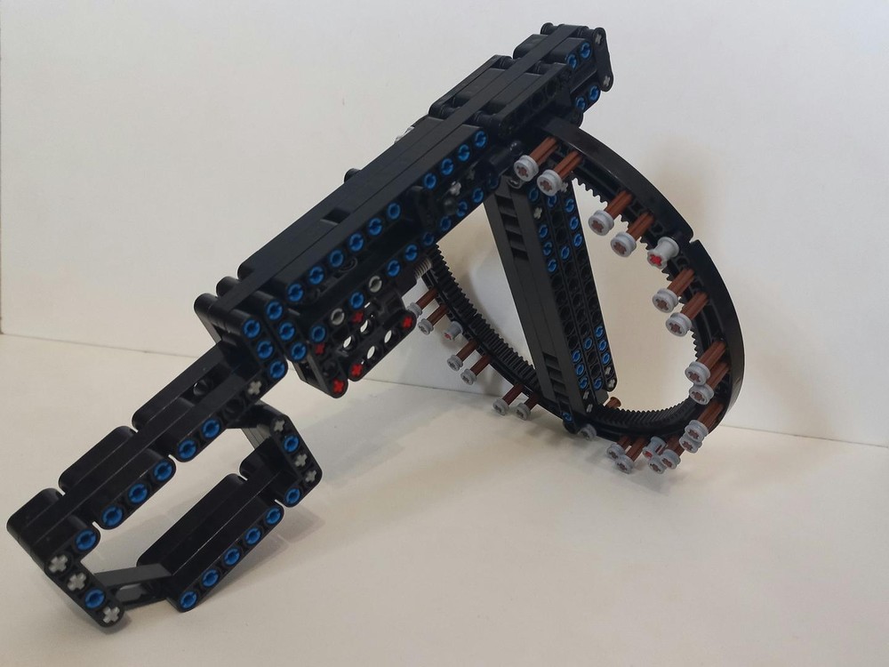 Lego Moc Machine Gun Пулемёт By Ltfk Rebrickable Build With Lego