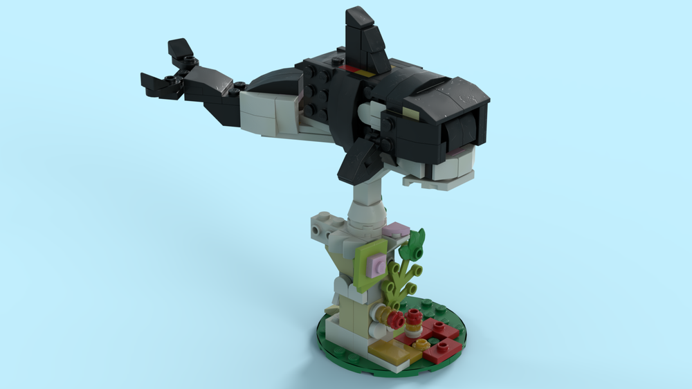 LEGO MOC Orca re-moc by Renbo | Rebrickable - Build with LEGO