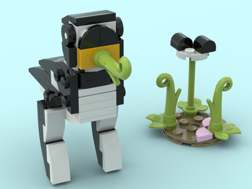 LEGO MOC 30641 Magpie by Pikminfan67 | Rebrickable - Build with LEGO