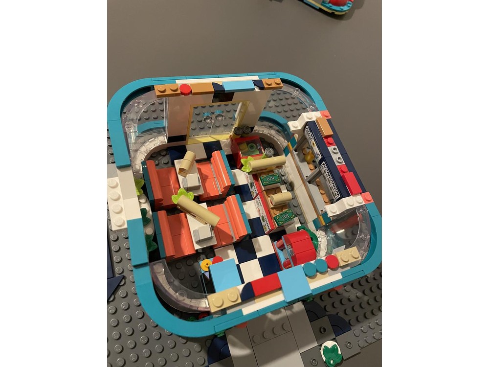 Lego Moc Drive Through Diner Modular Alternate Build Of 2x41728 By Re